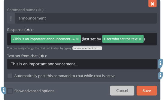 Custom Chat Commands for Your Twitch Chat Bot