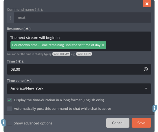 Custom Chat Commands for Your Twitch Chat Bot
