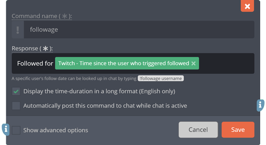 Custom Chat Commands for Your Twitch Chat Bot