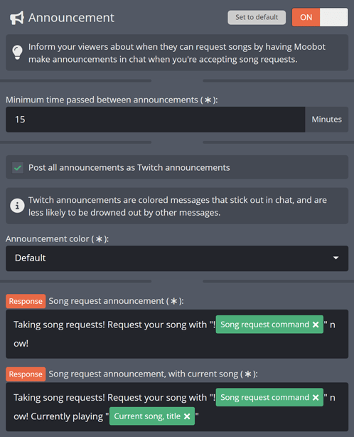 Song Requests, Music Through Your Twitch Chat Bot