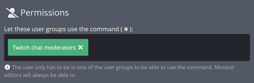 Built-in Chat Commands for Your Twitch Chat Bot