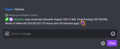 Built-in Chat Commands for Your Twitch Chat Bot